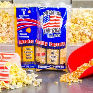 Premium America Popcorn Dual Pack For 6 Oz Kettle 36/8 Oz - Plymouth ...