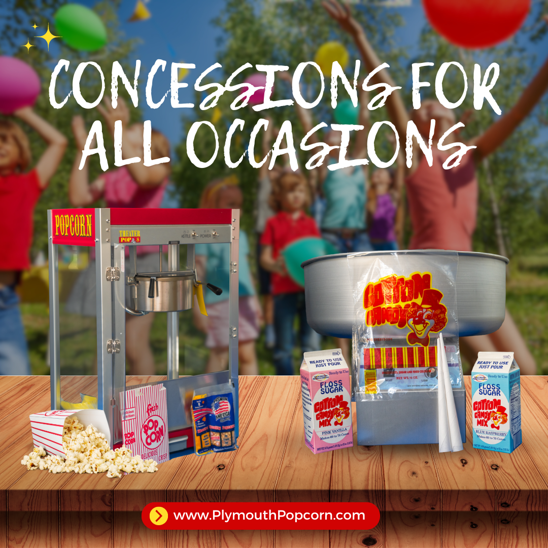 Concessions for All Events - Plymouth Popcorn & Concessions