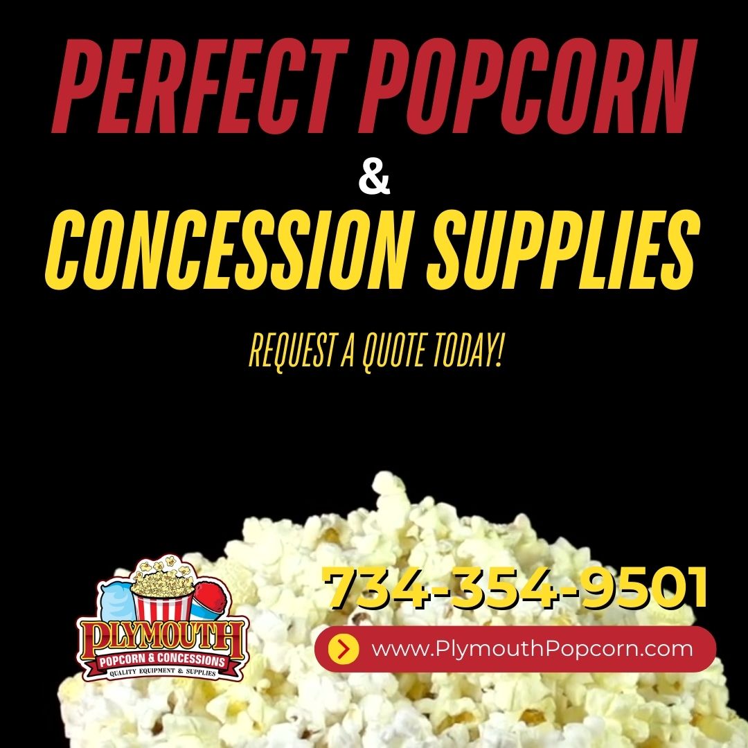 Perfect Popcorn & Concession Supplies for Every Event - Plymouth ...