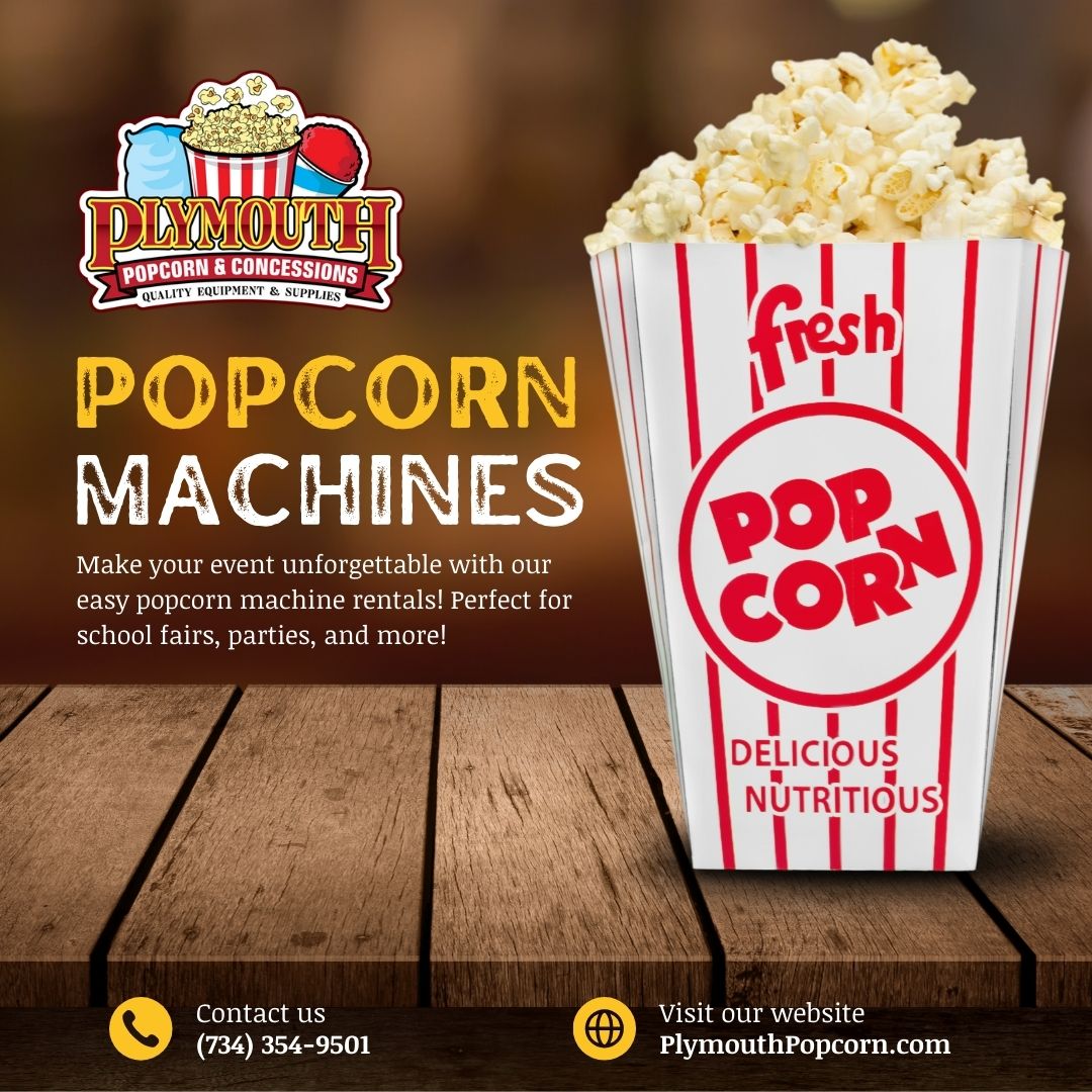 Make Every Event Unforgettable with Popcorn Machine Rentals - Plymouth ...
