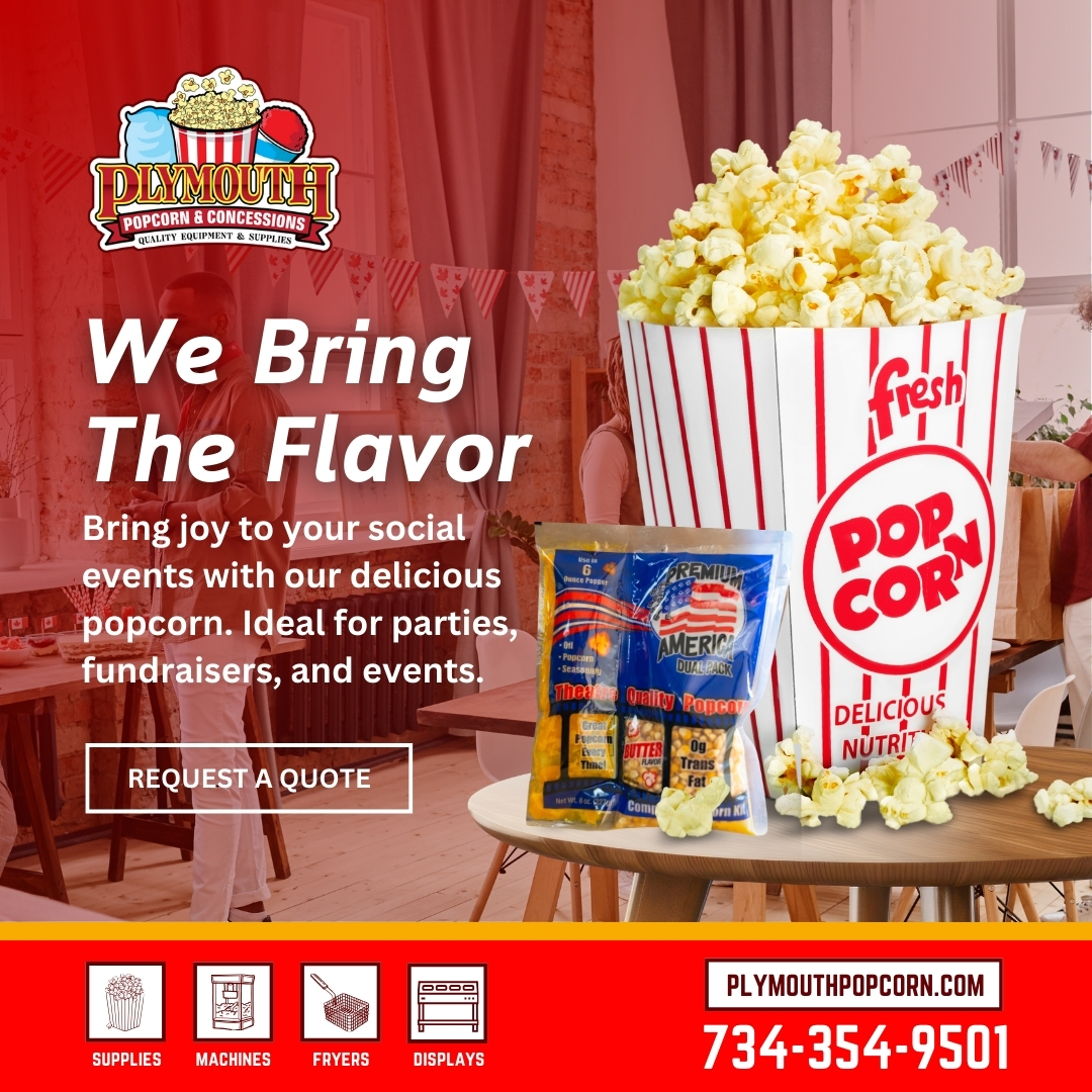 Popcorn Brings the Flavor to Your Events - Plymouth Popcorn & Concessions