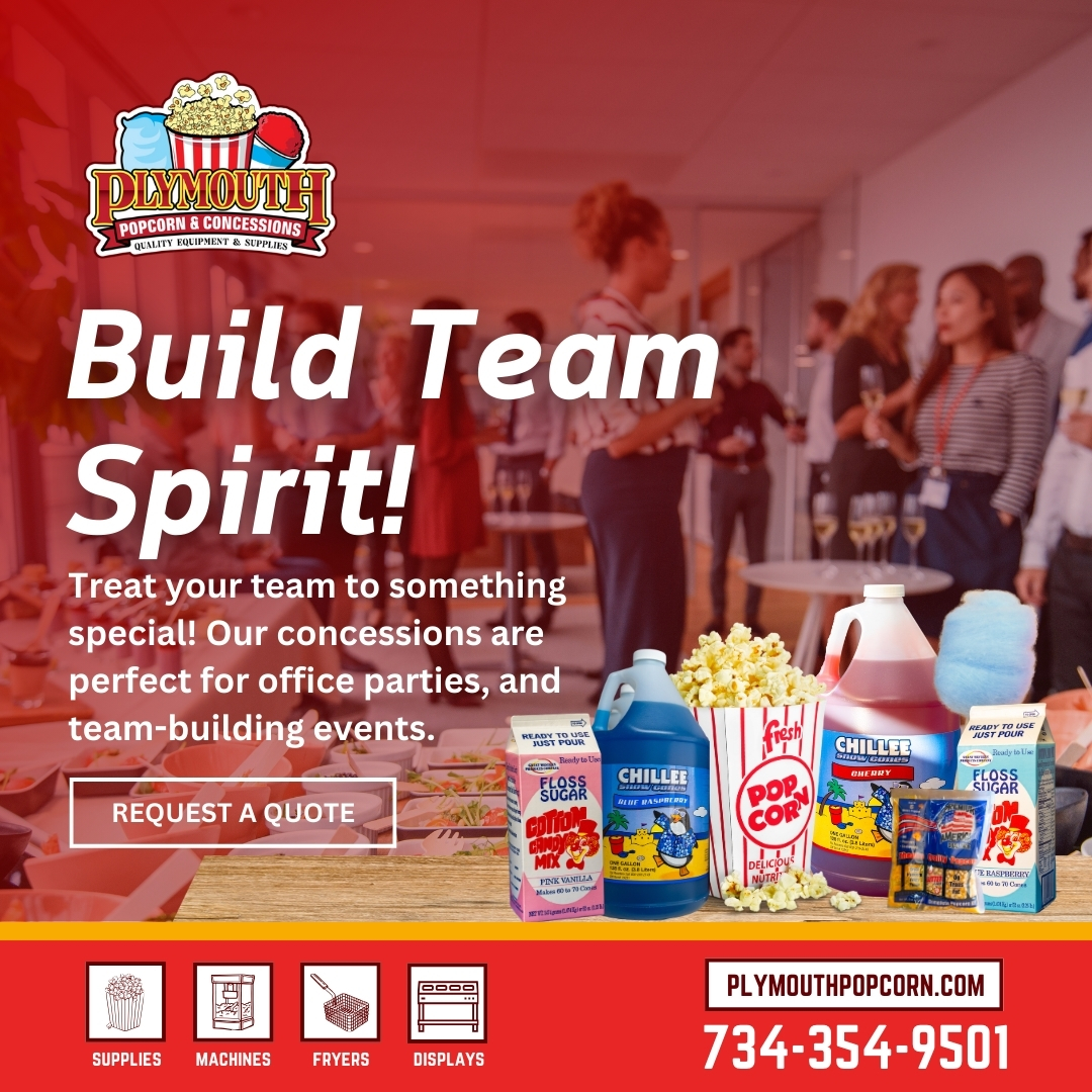 Build Team Spirit with Plymouth Popcorn & Concessions! - Plymouth ...