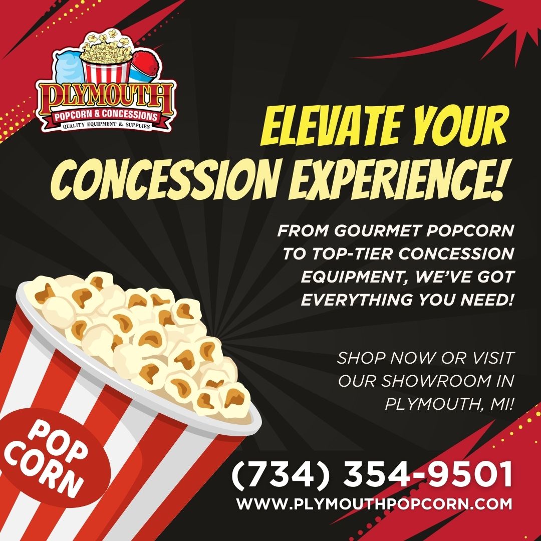 Complete Your Event with Our Concession Machines! - Plymouth Popcorn ...