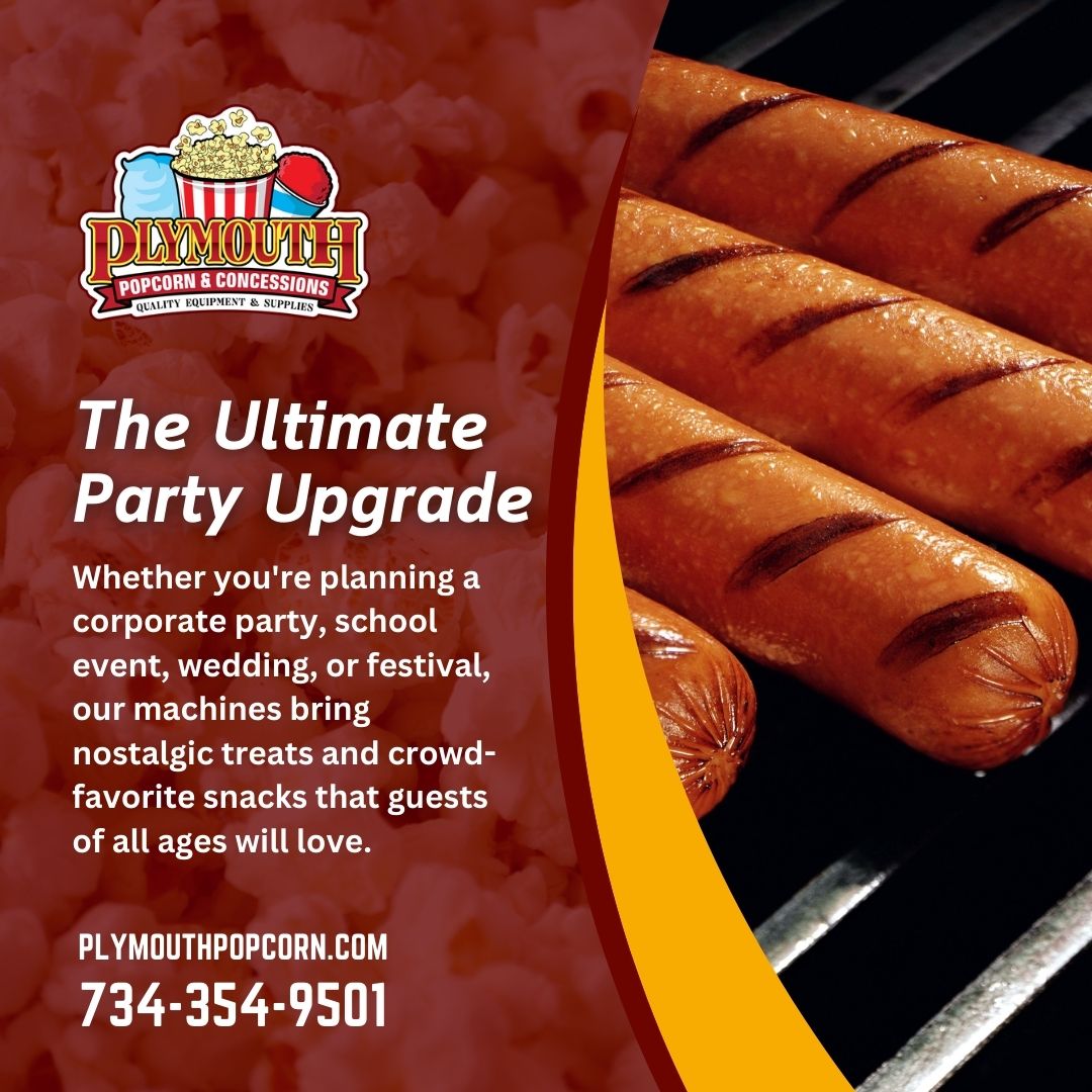 The Ultimate Party Upgrade Starts Here! - Plymouth Popcorn & Concessions