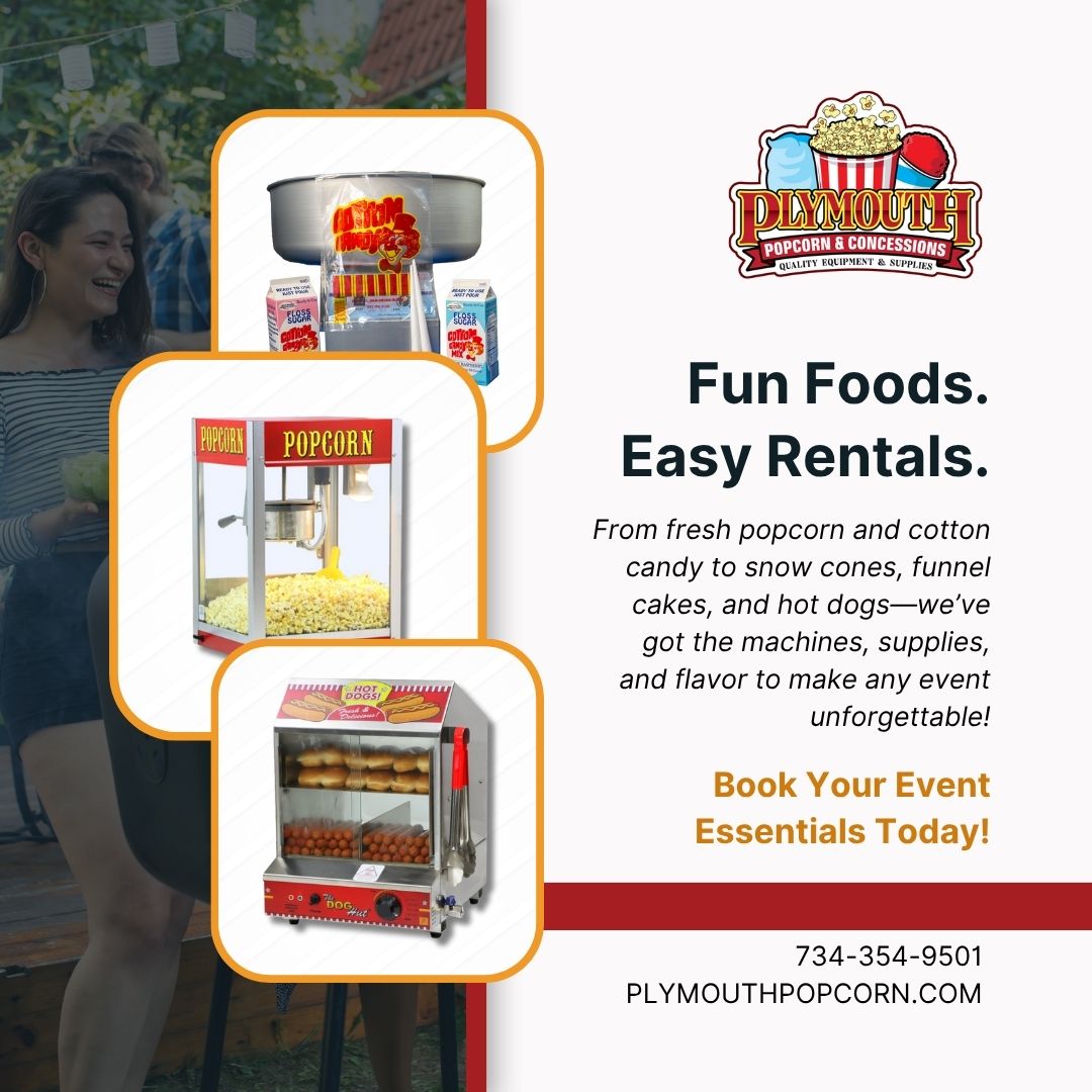 Fun Foods Made Easy for Any Occasion - Plymouth Popcorn & Concessions